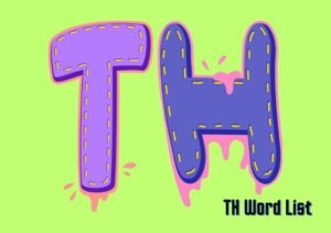 TH Word List Speech Therapy and Articulation - Initial | Medial | Final