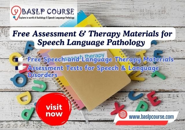 Speech and Language Pathology Materials